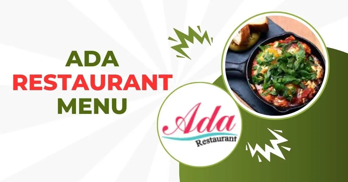 Ada Menu NZ Price 2024