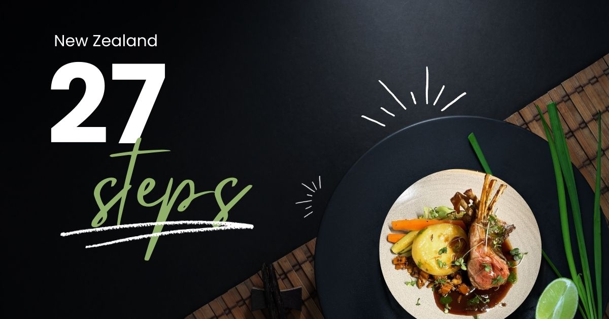 Twenty Seven Steps Menu with Prices New Zealand 2024