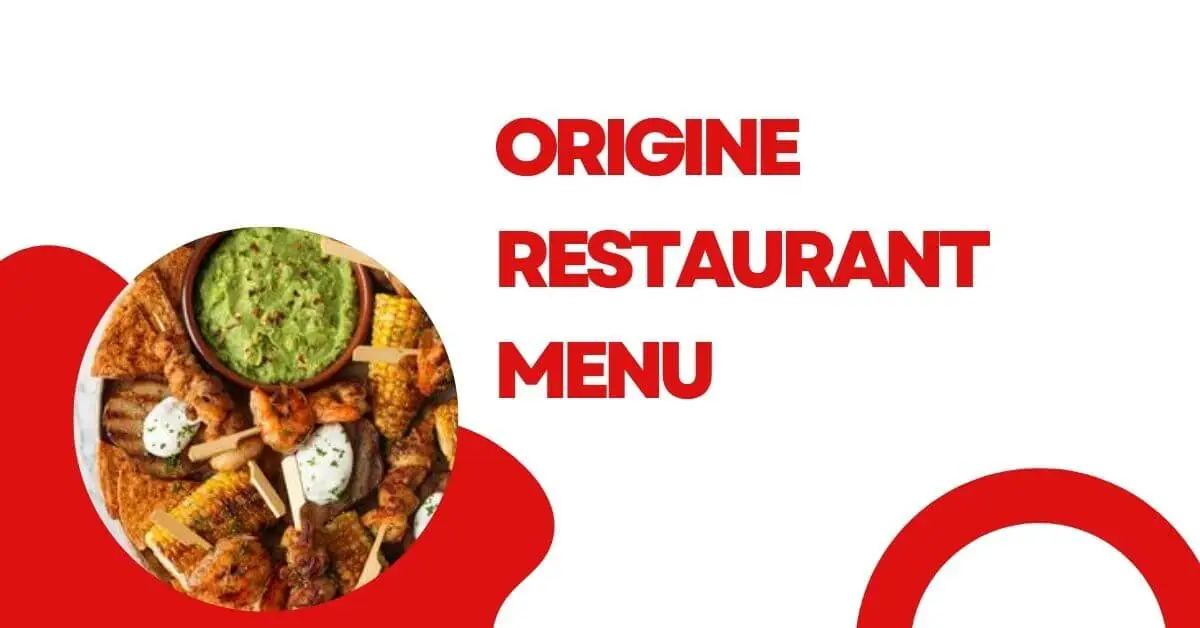 Origine Restaurant Menu NZ Price 2024