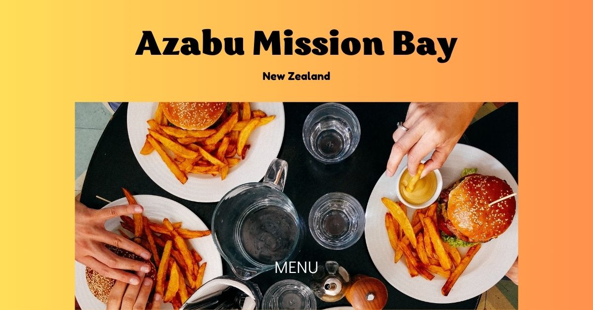 Azabu Mission Bay Menu with Prices New Zealand 2024