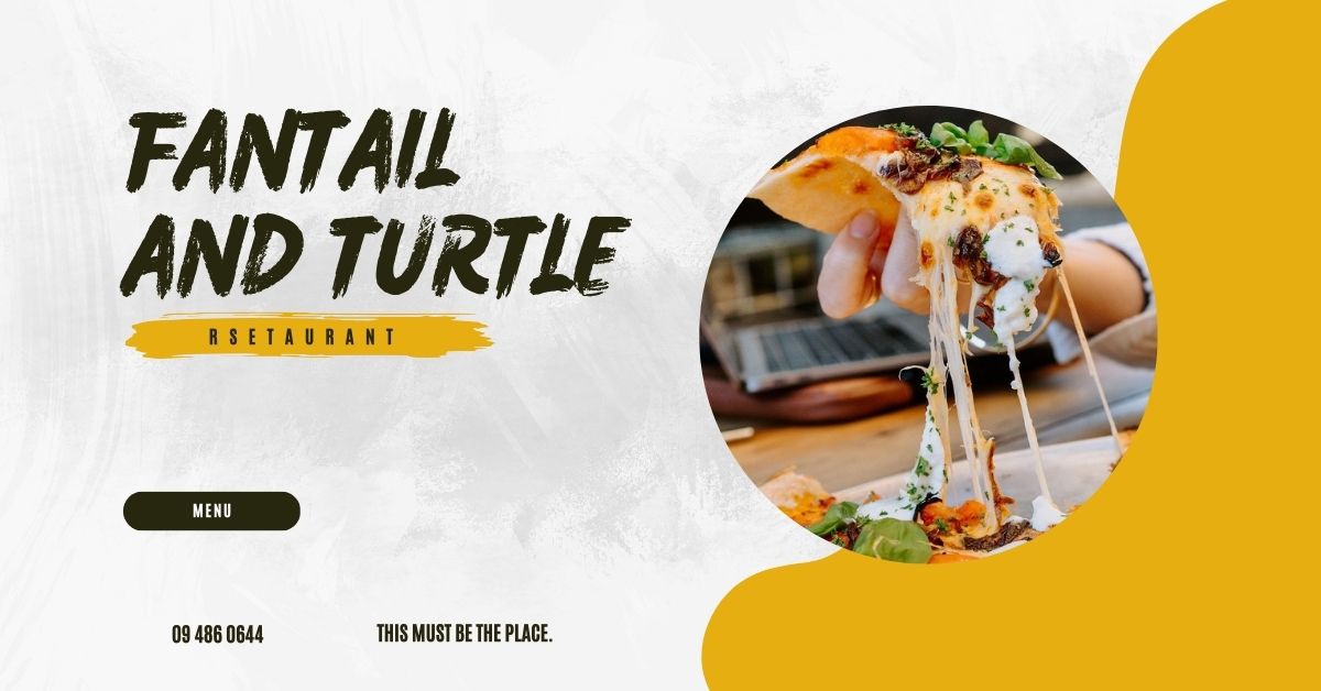 Fantail & Turtle Menu with Prices New Zealand 2025
