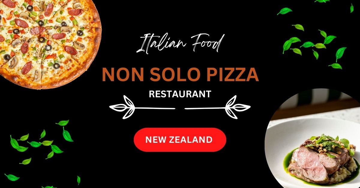 Non Solo Pizza Menu with prices New Zealand 2024